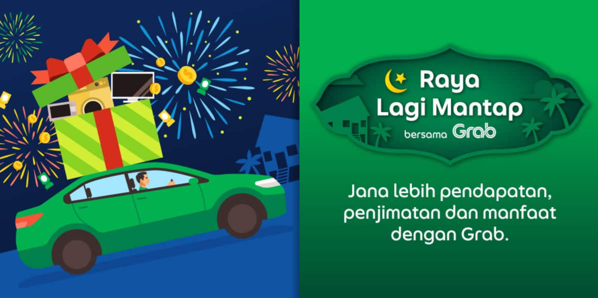 Rakan Pemandu Grab Kini Berpeluang Raih Bonus, Nikmati Petrol Percuma – Sempena Hari Raya – Rnggt