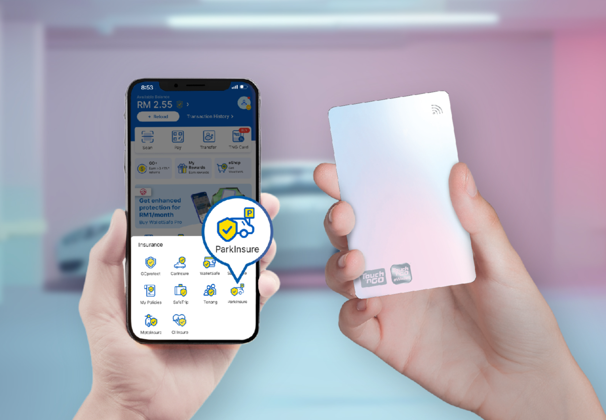 TNG Perkenal ParkInsure, RM5 Sebulan – Lindungi Kenderaan Pengguna Kad ...