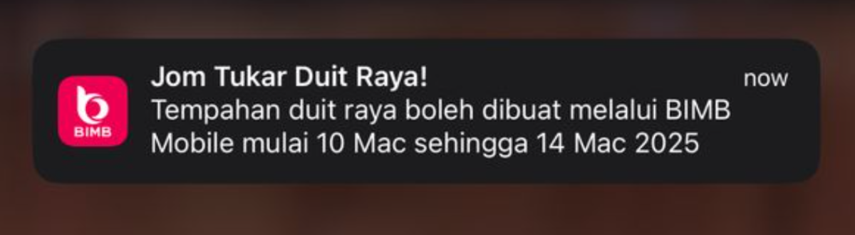 BIMB Mobile Bolehkan Pengguna Tempah Tukar Duit Raya – Bermula 10 Mac ...