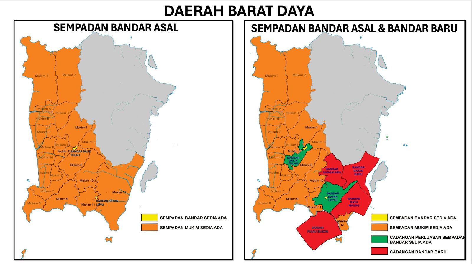 Pulau Pinang Kini Perluas Sempadan 10 Bandar, Wujudkan 25 Bandar Baharu ...