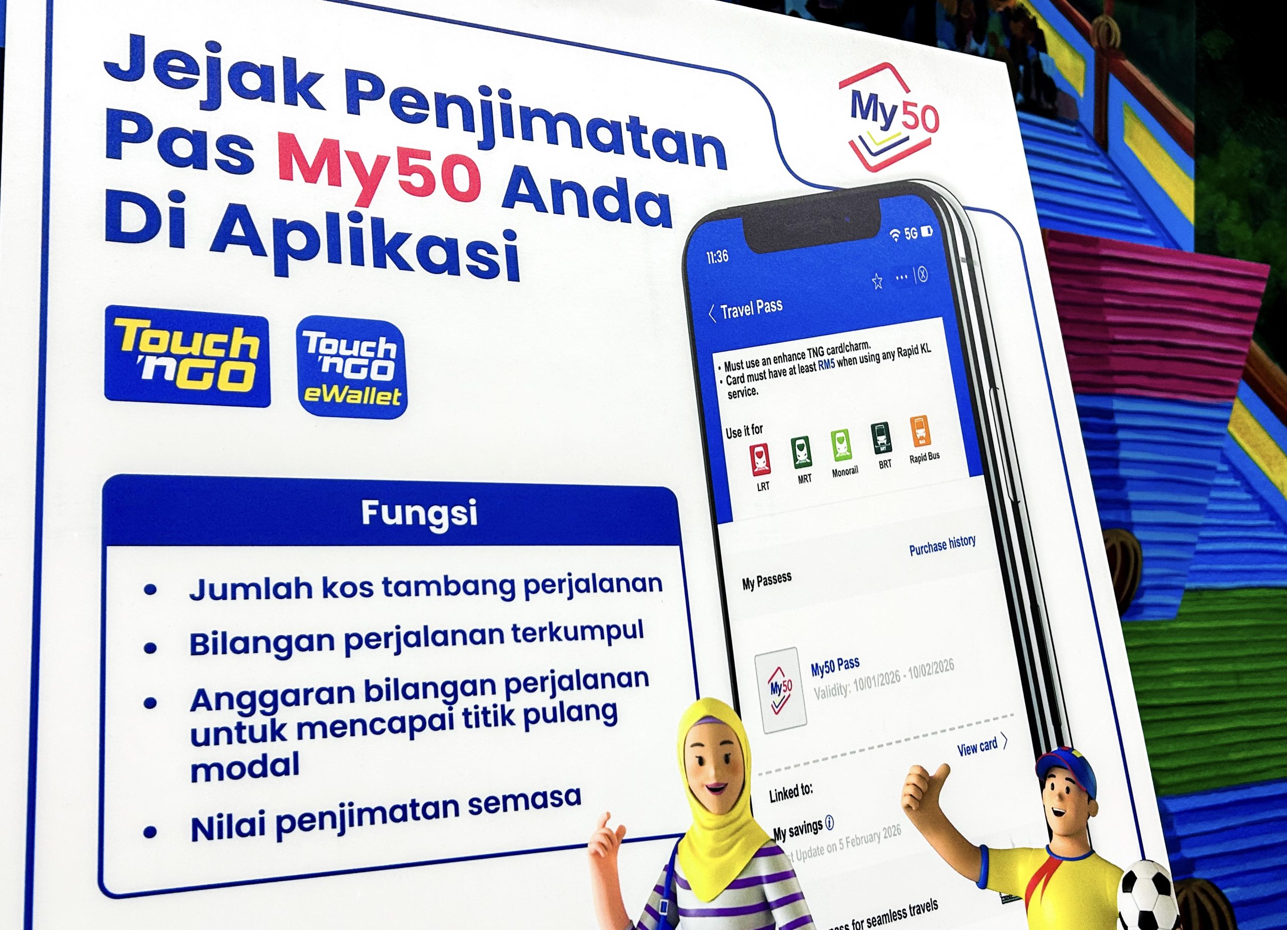 Pengguna My50 Kini Boleh Jejak Penjimatan Anda – Di TNG eWallet – Rnggt